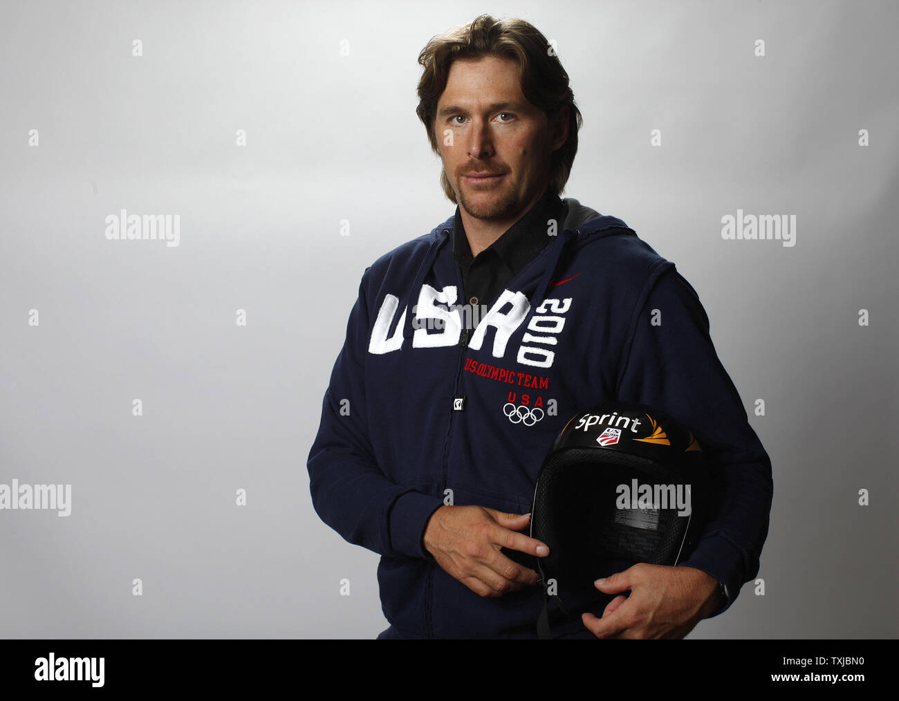 Ski Cross skier Casey Puckett poses for a portrait at the 2010 United ...