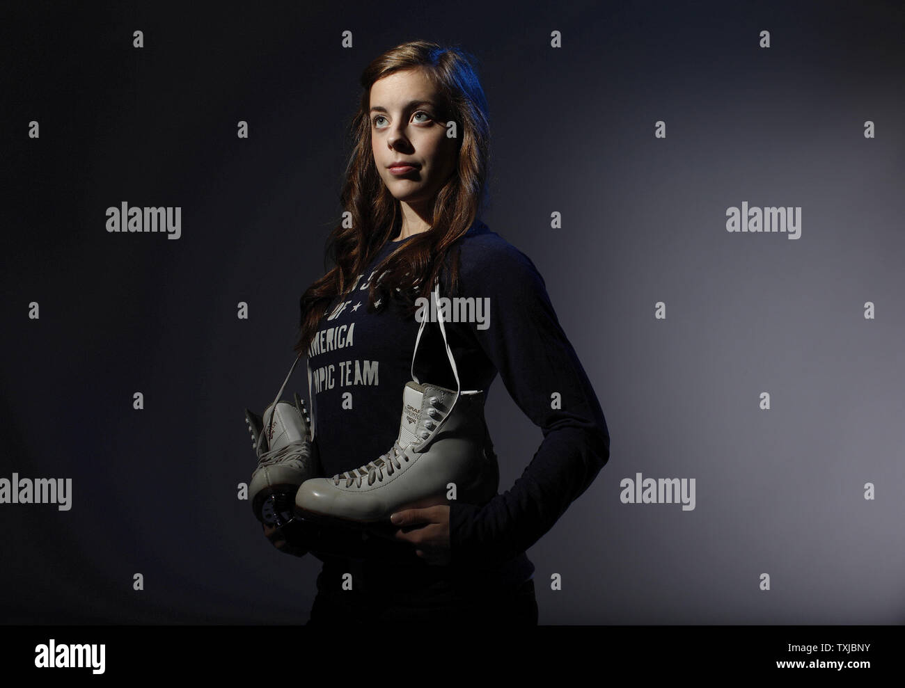 Ashley wagner figure skater hi-res stock photography and images - Alamy