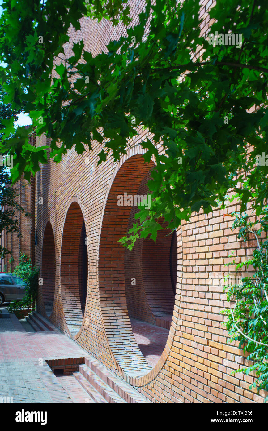 Beijing Red Brick Art Gallery Stock Photo - Alamy