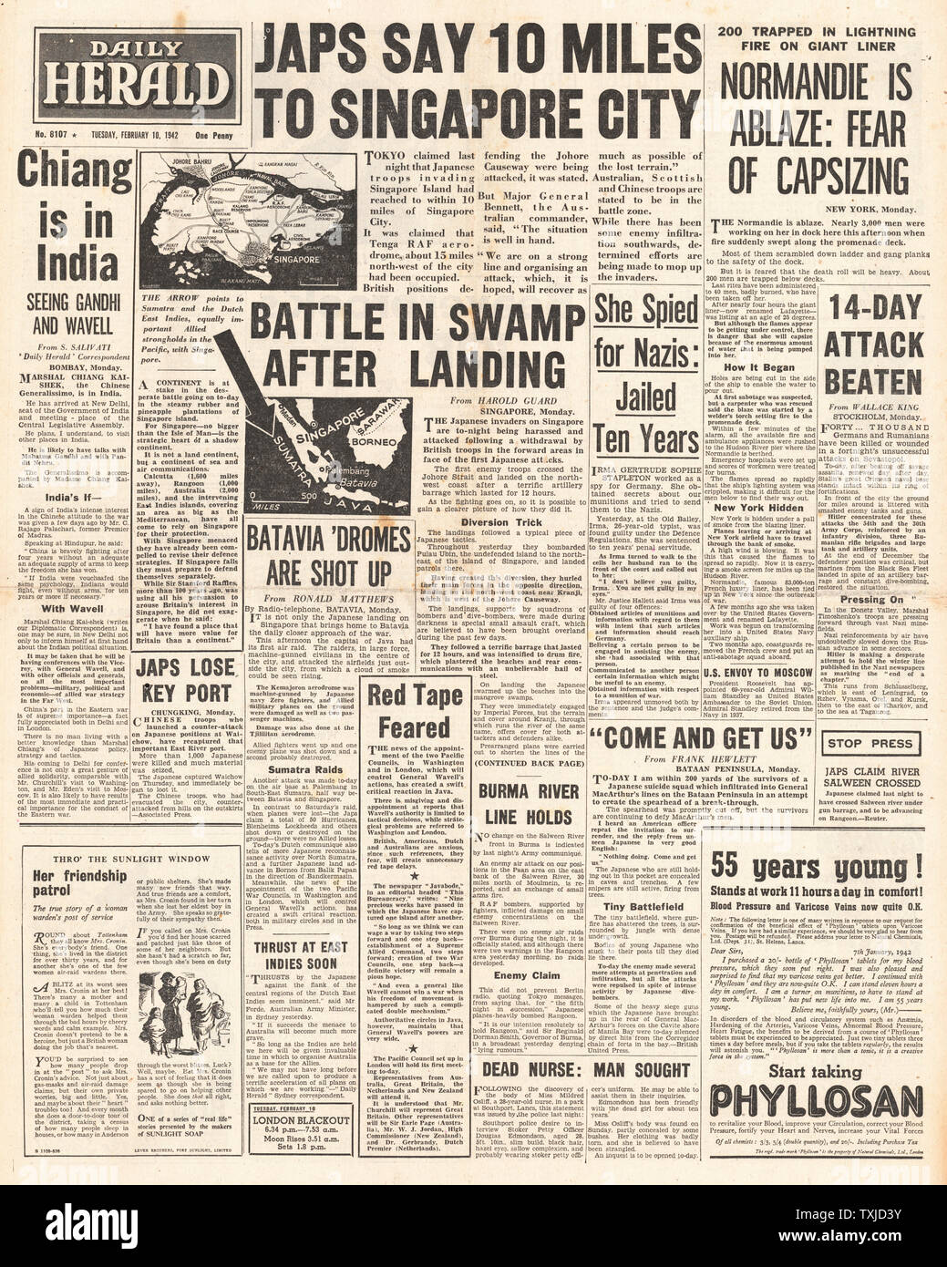 Daily Herald Logo Ww2