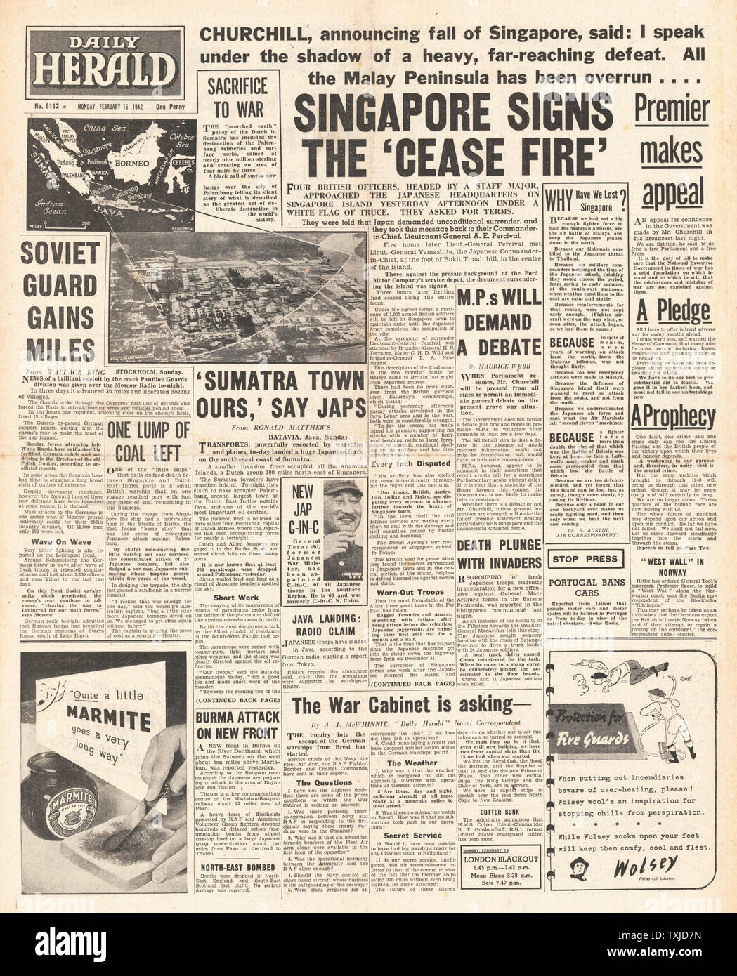 Daily Herald Logo Ww2