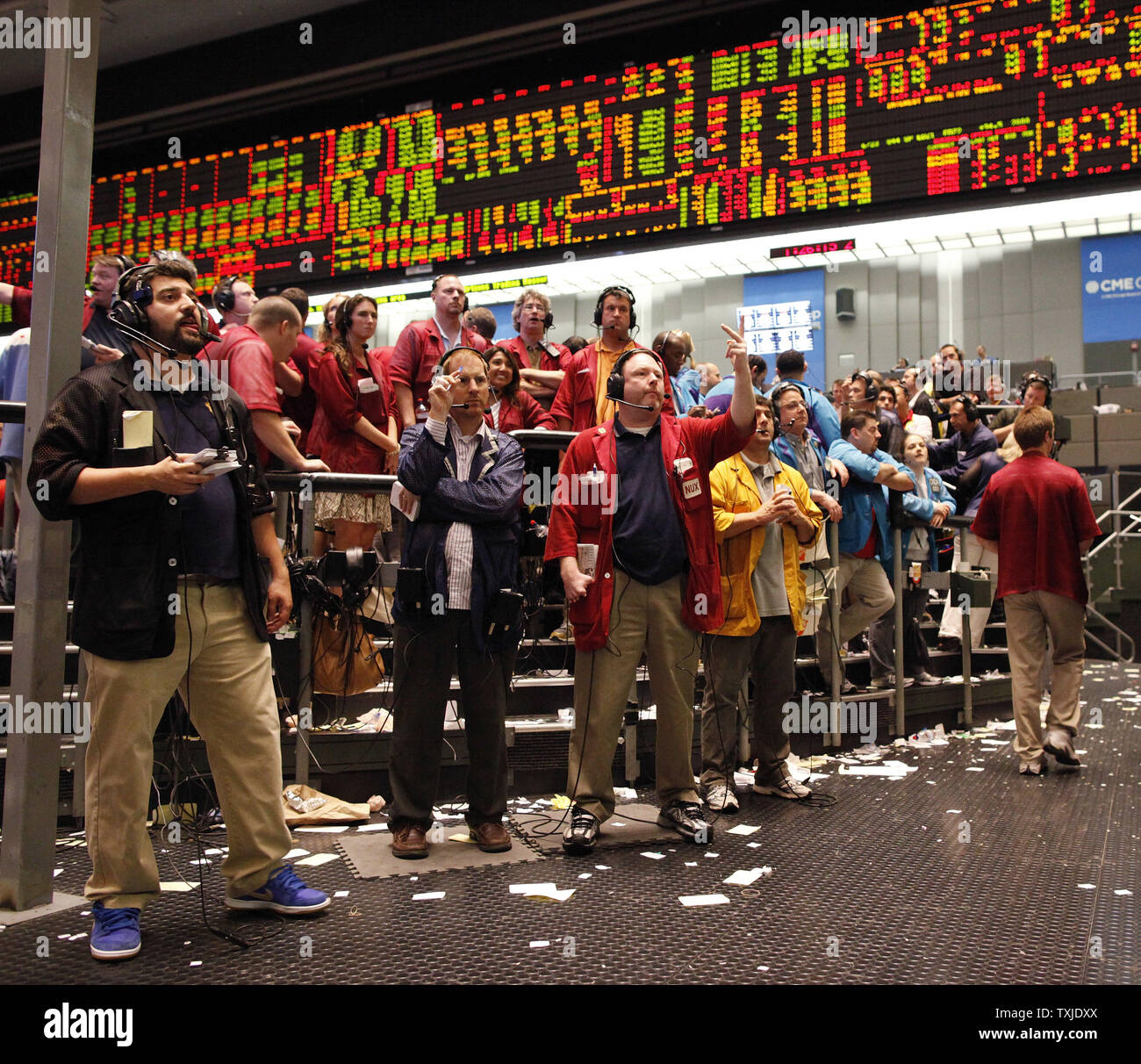 Chicago traders hi-res stock photography and images - Alamy