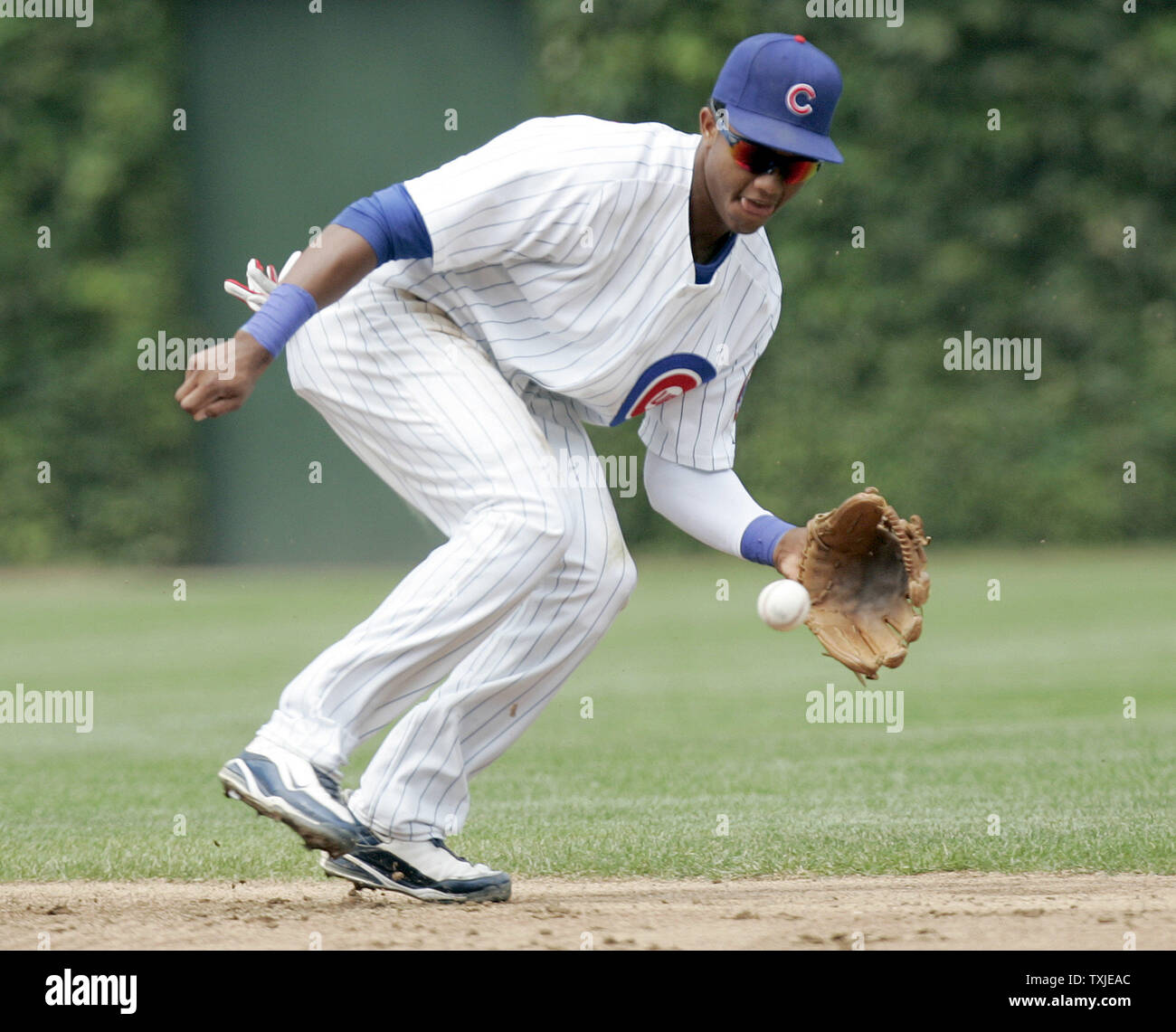 Starlin castro wrigley field hi-res stock photography and images - Alamy