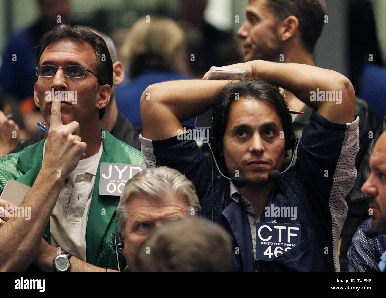 Chicago board of trade trading pit hi-res stock photography and images ...