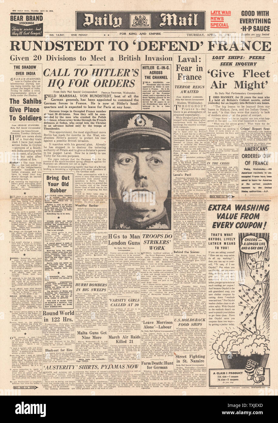 Nazi wehrmacht german general hi-res stock photography and images - Alamy