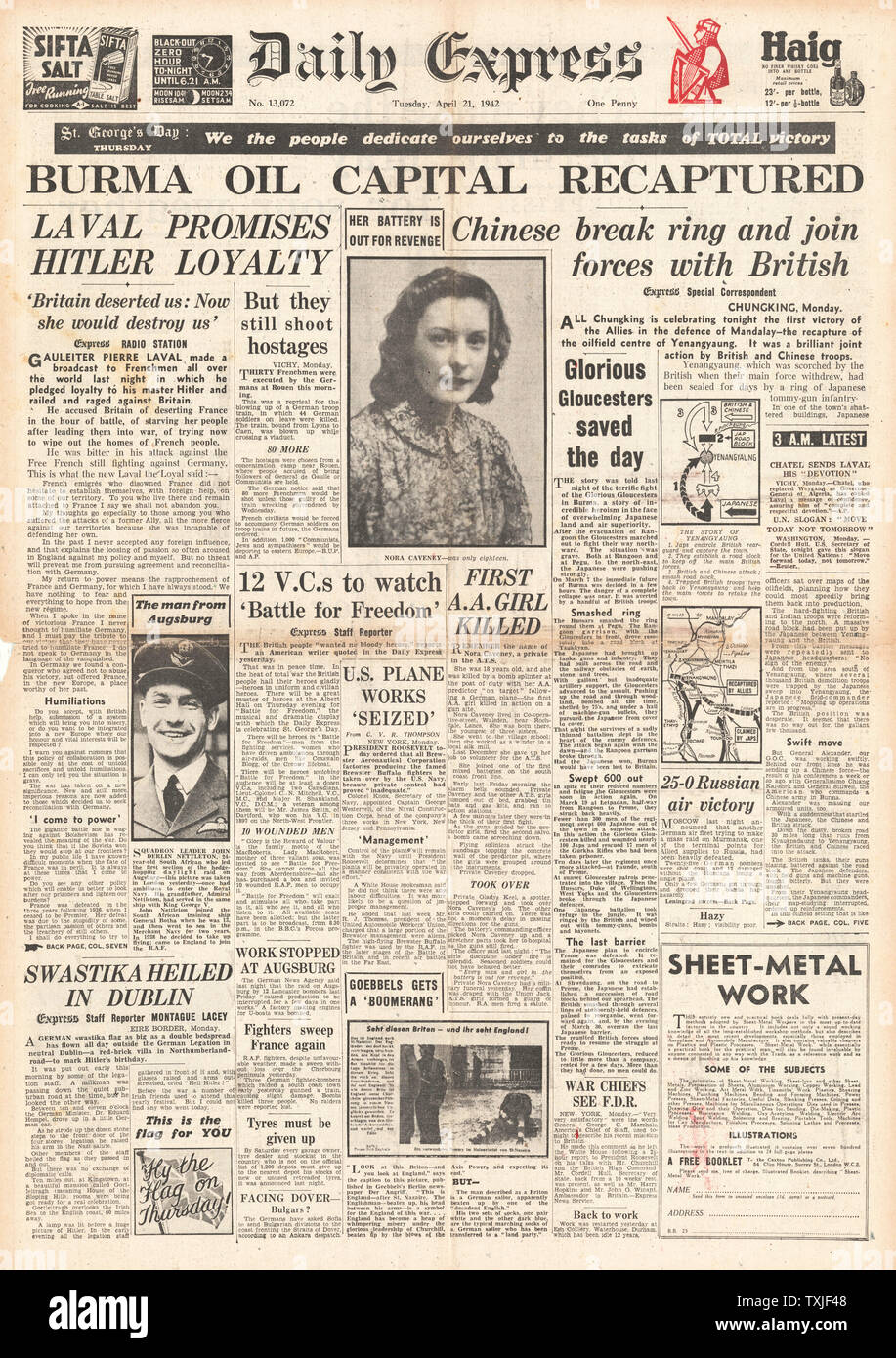 Arthur percival singapore hi-res stock photography and images - Alamy