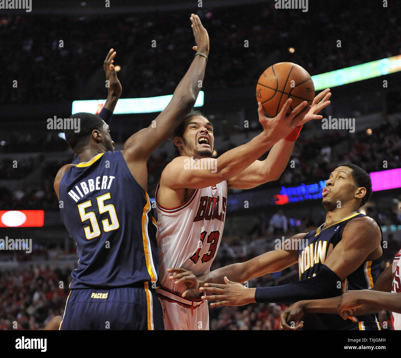 Indiana pacers roy hibbert granger hi-res stock photography and images ...