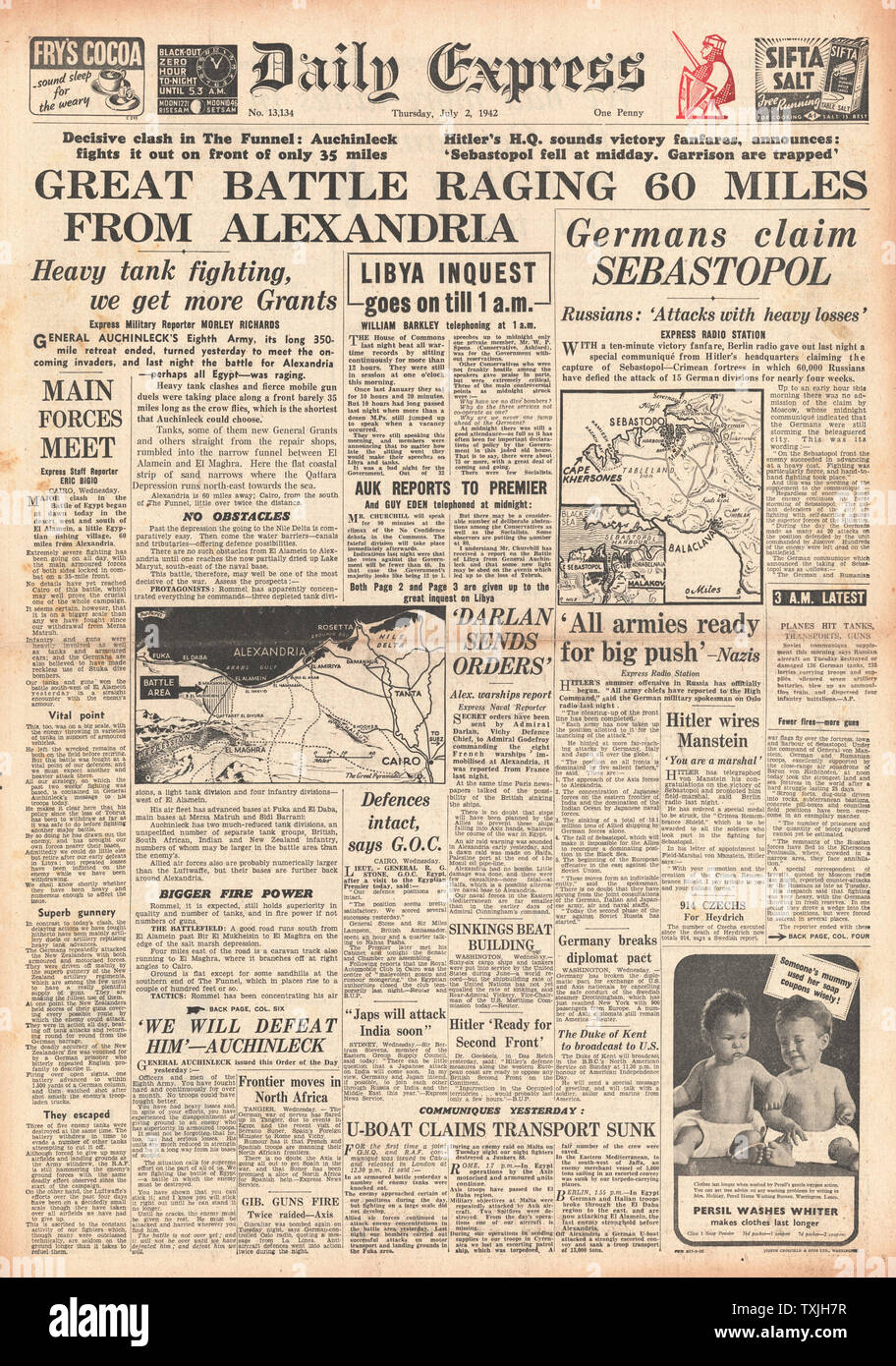 Plan manstein hi-res stock photography and images - Alamy