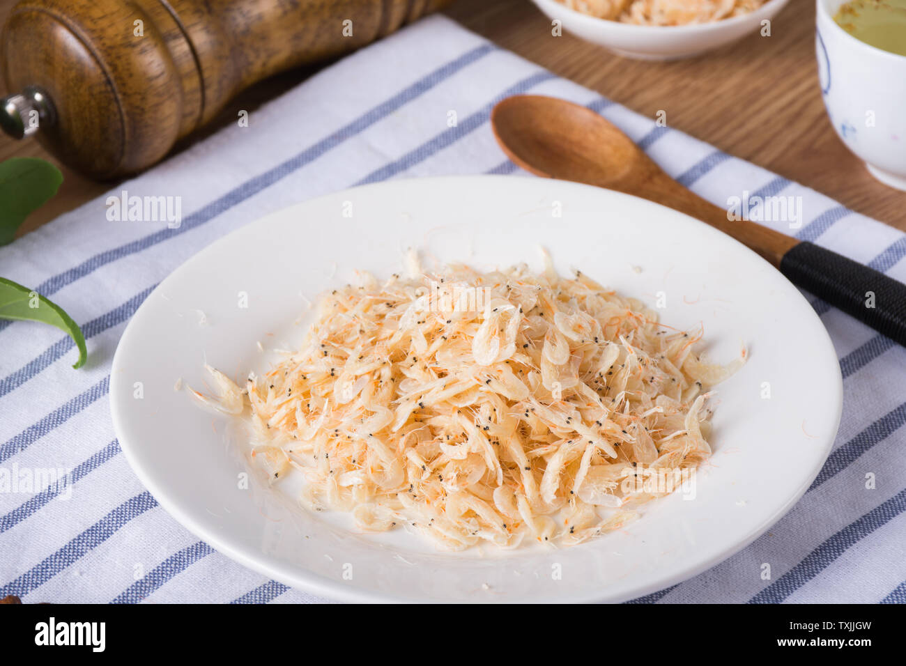 Shrimp skin is a kind of ingredient, mainly made from hairy shrimp ...