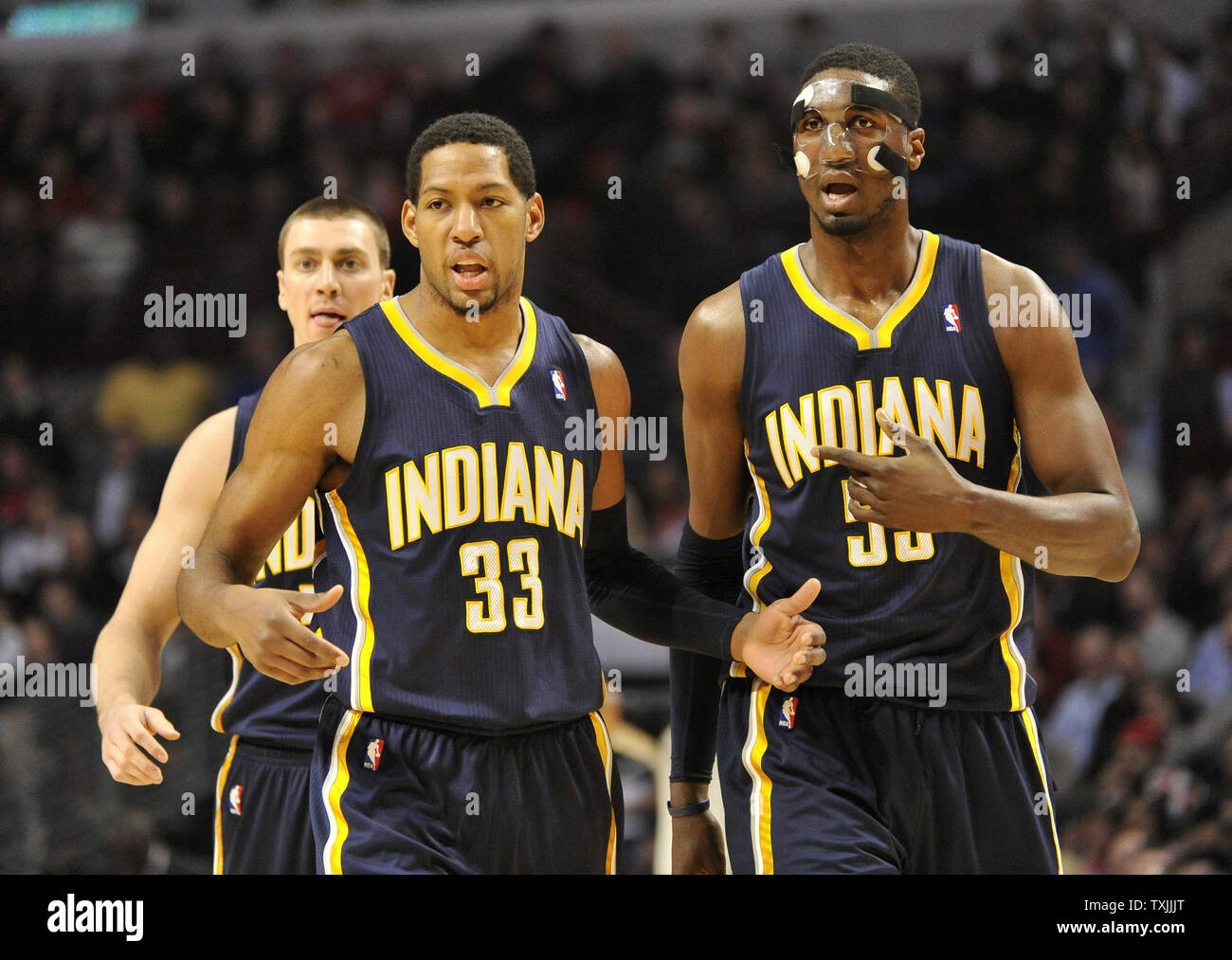 Indiana pacers roy hibbert granger hi-res stock photography and images ...