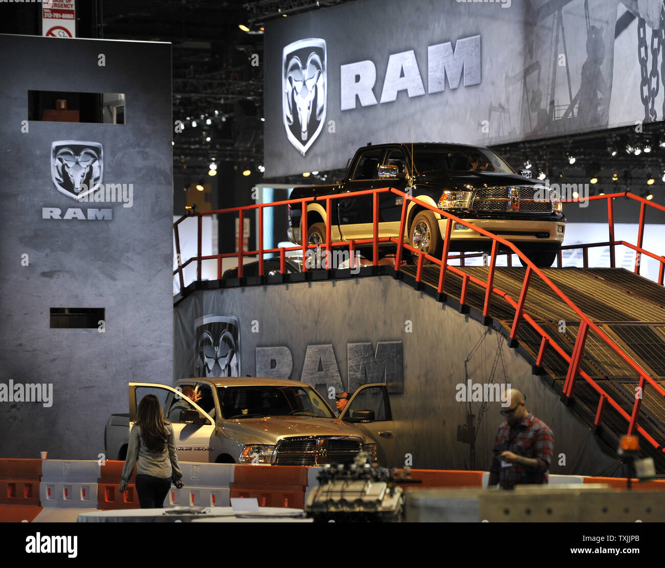 Chicago auto show test hi-res stock photography and images - Alamy