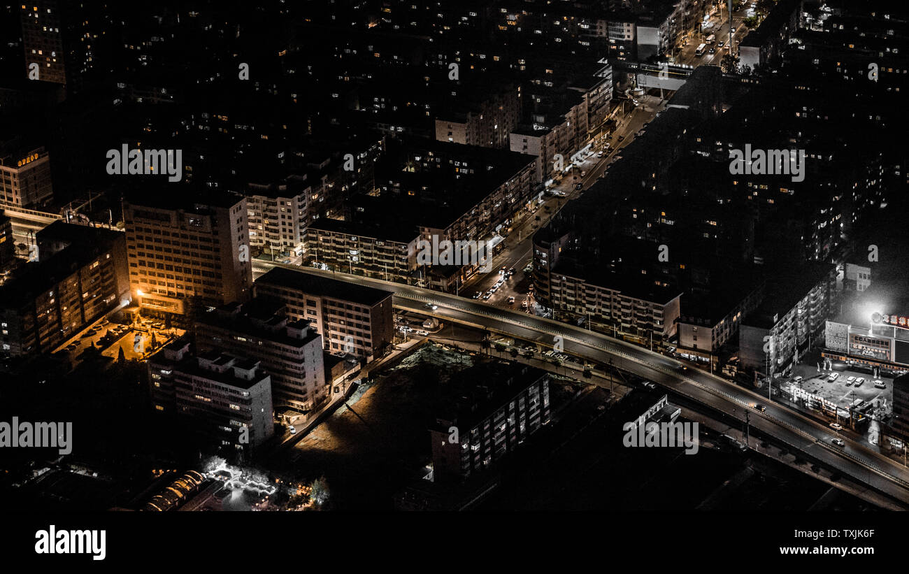 Lanzhou night view hi-res stock photography and images - Alamy