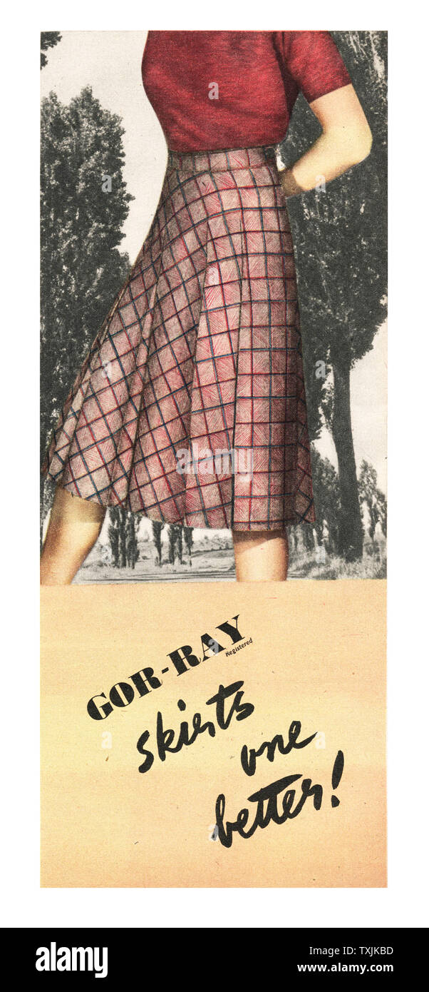 Gor ray skirts hi-res stock photography and images - Alamy