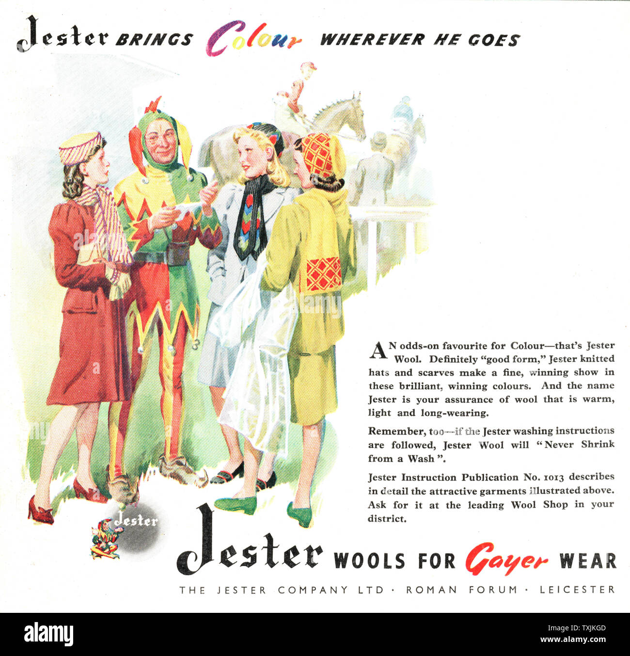 Jester wools hi-res stock photography and images - Alamy