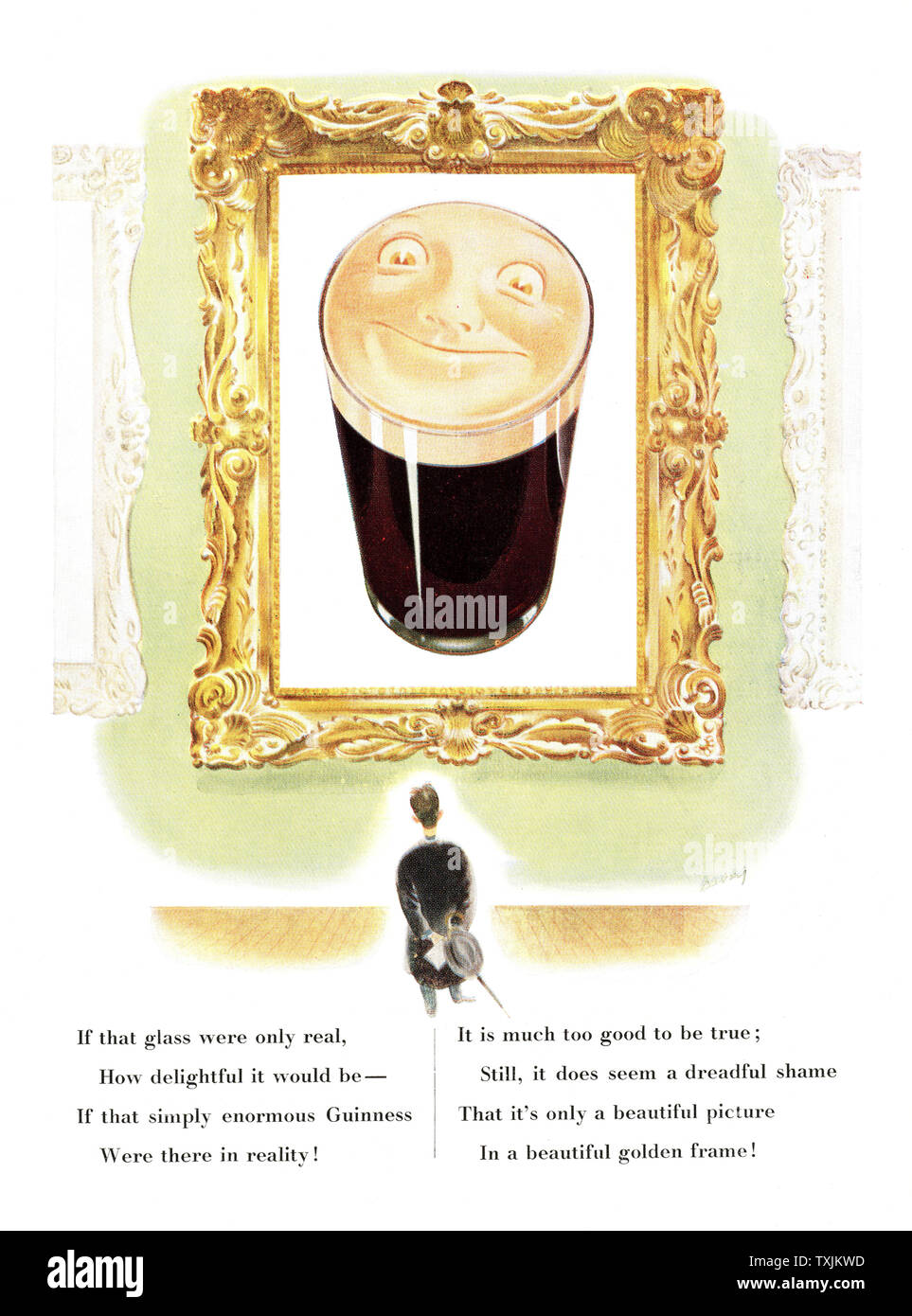 Guinness Beer Ad Cut Out Stock Images & Pictures - Alamy