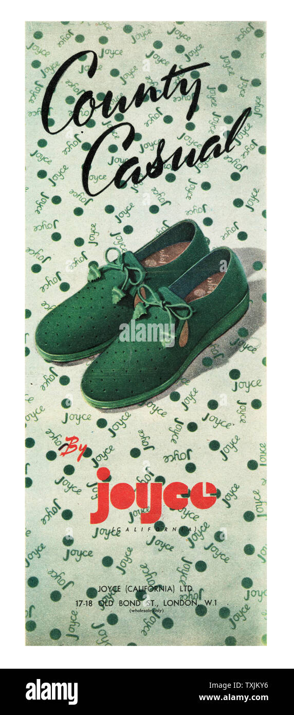 Joyce shoes hi-res stock photography and images - Alamy