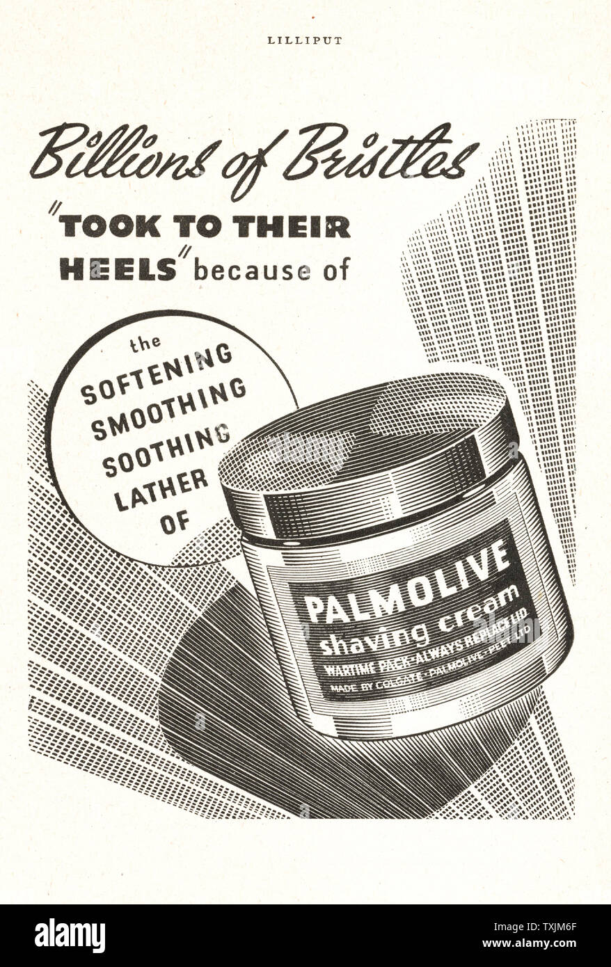 Palmolive shaving cream hi-res stock photography and images - Alamy
