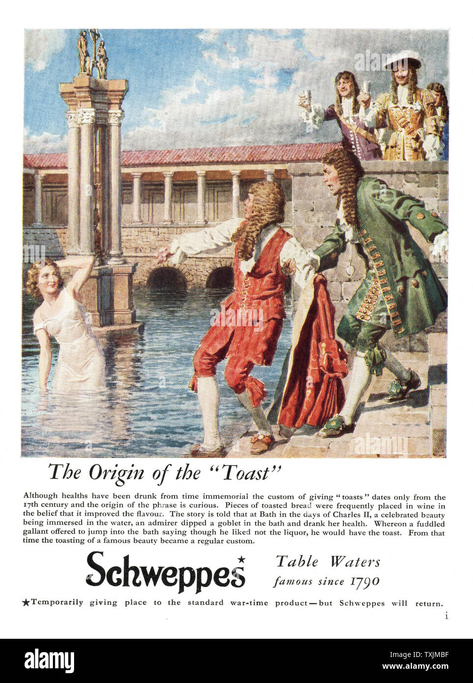 Schweppes advertisement hi-res stock photography and images - Alamy