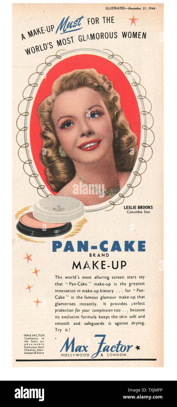 Max factor cosmetics hi-res stock photography and images - Alamy