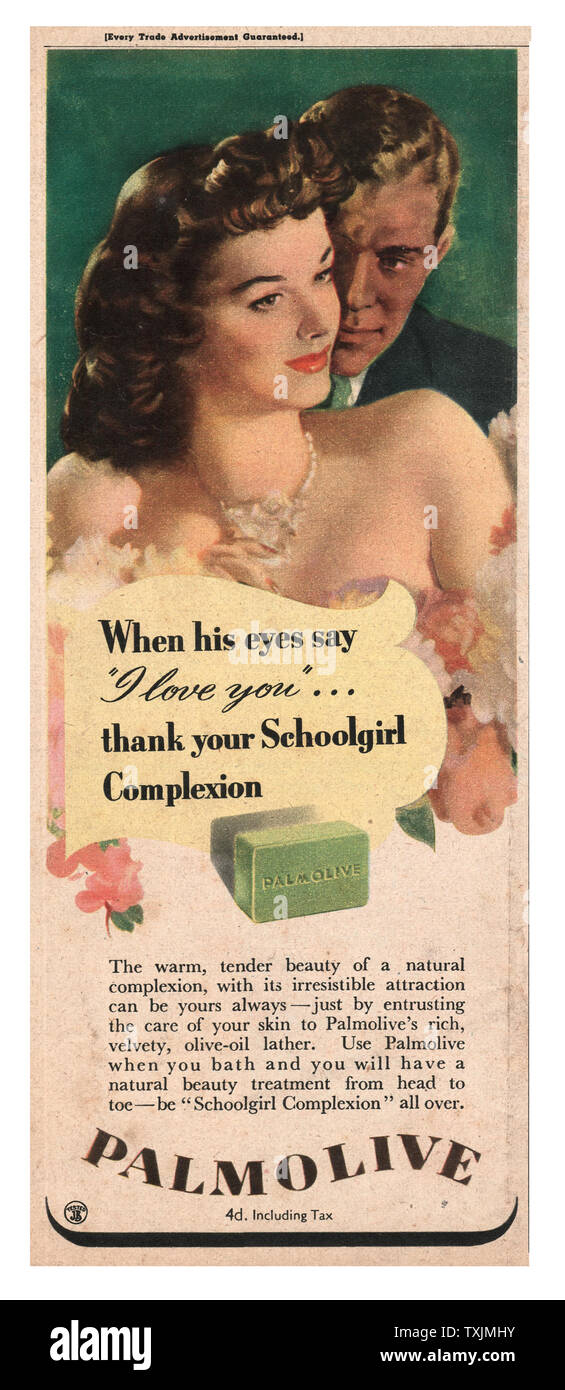 Palmolive advert hi-res stock photography and images - Alamy