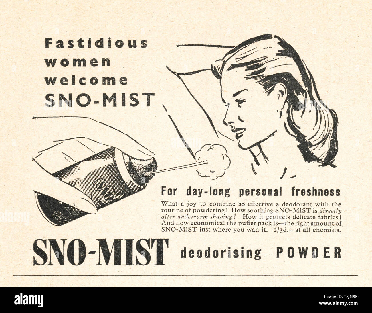 Deodorant Advert High Resolution Stock Photography and Images - Alamy