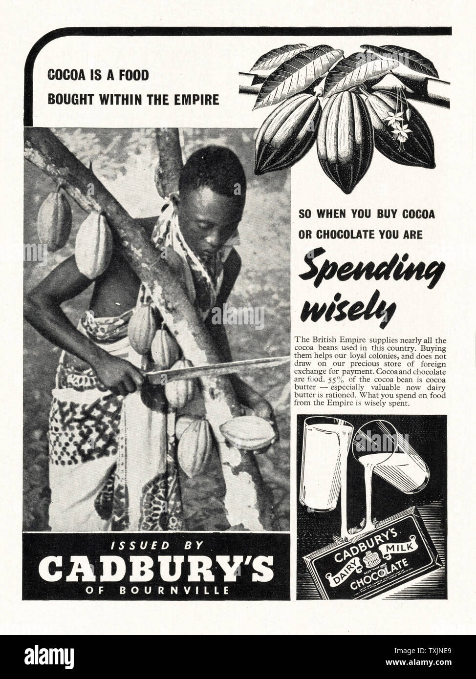 Cadburys chocolate ad hi-res stock photography and images - Alamy