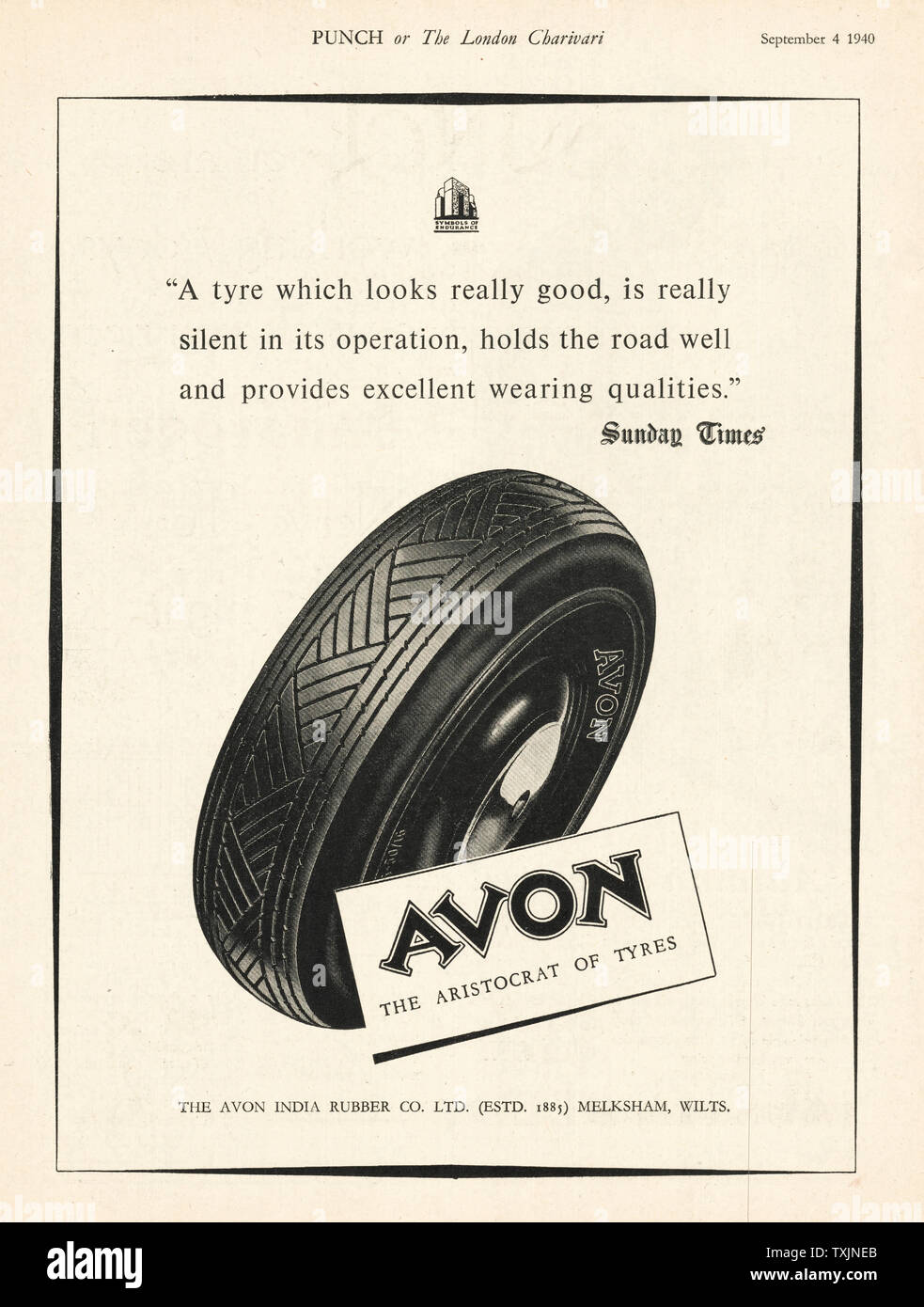 Avon tyres hi-res stock photography and images - Alamy
