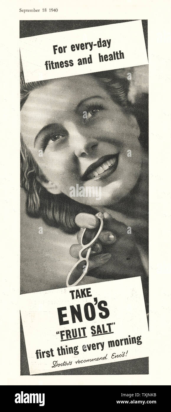 Salt advert hi-res stock photography and images - Alamy