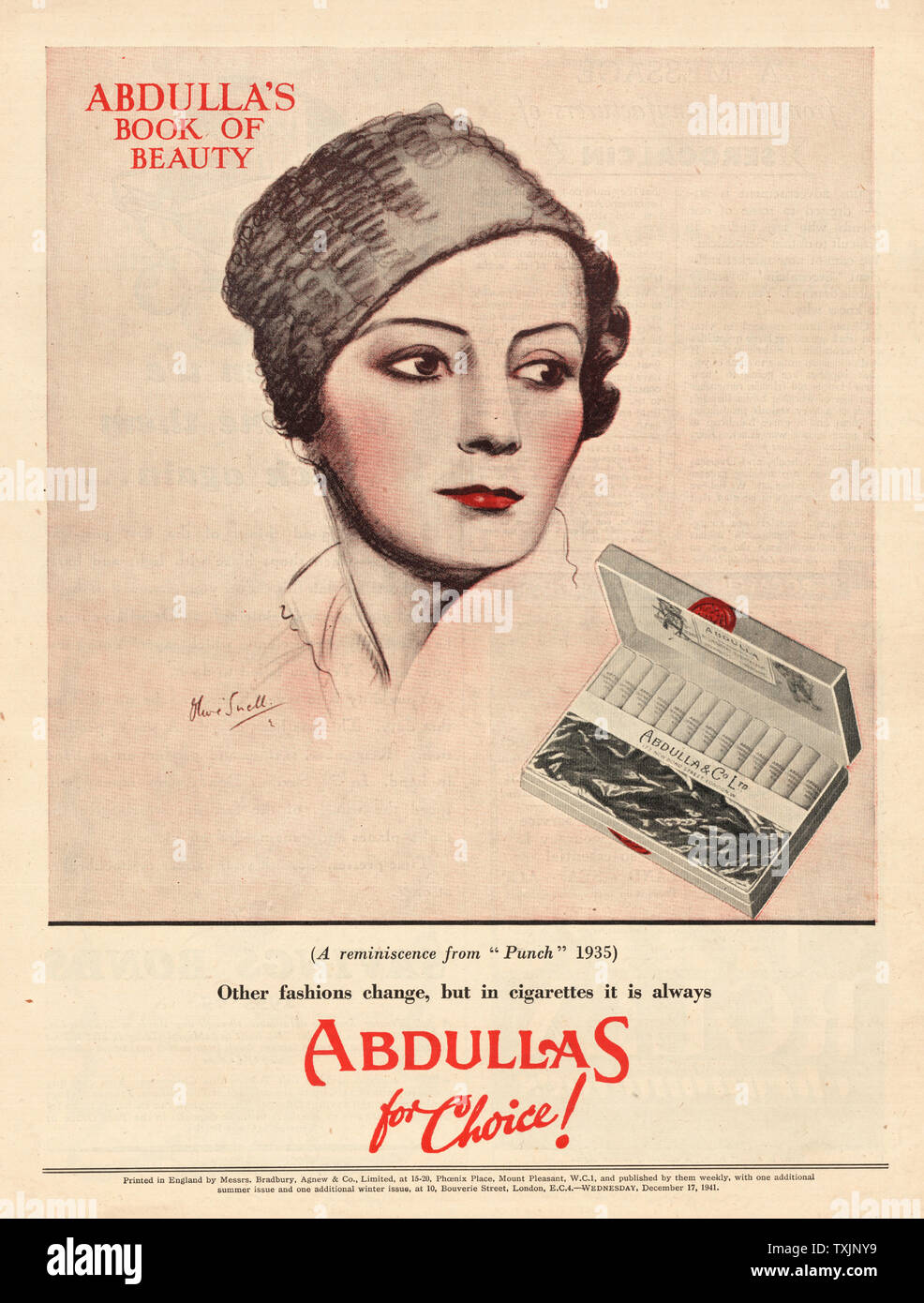 Abdulla cigarettes hi-res stock photography and images - Alamy