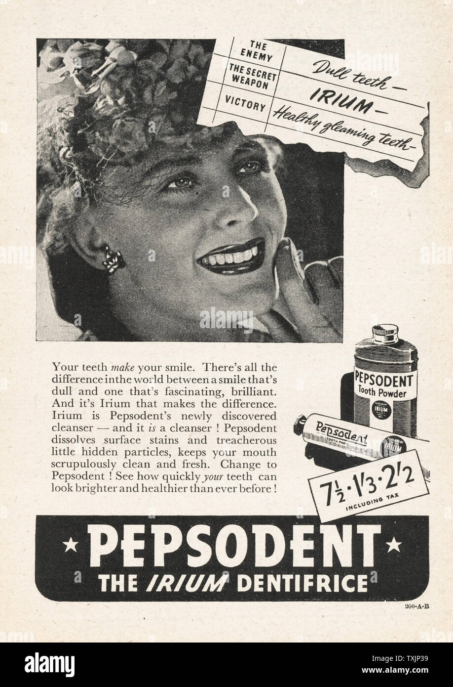 Pepsodent Advertisement