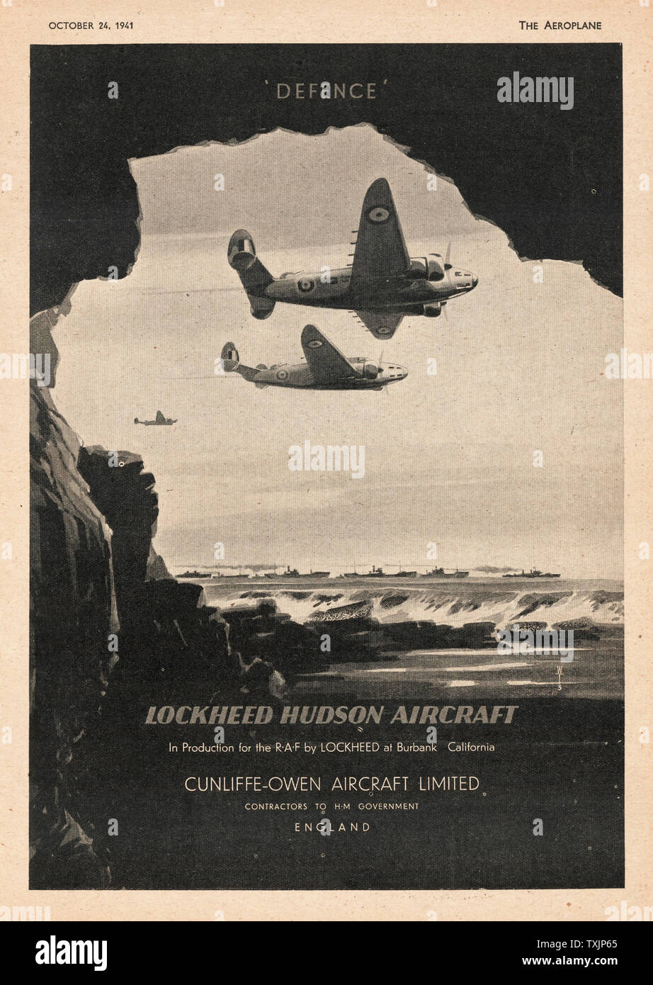 Lockheed hudson hi-res stock photography and images - Alamy