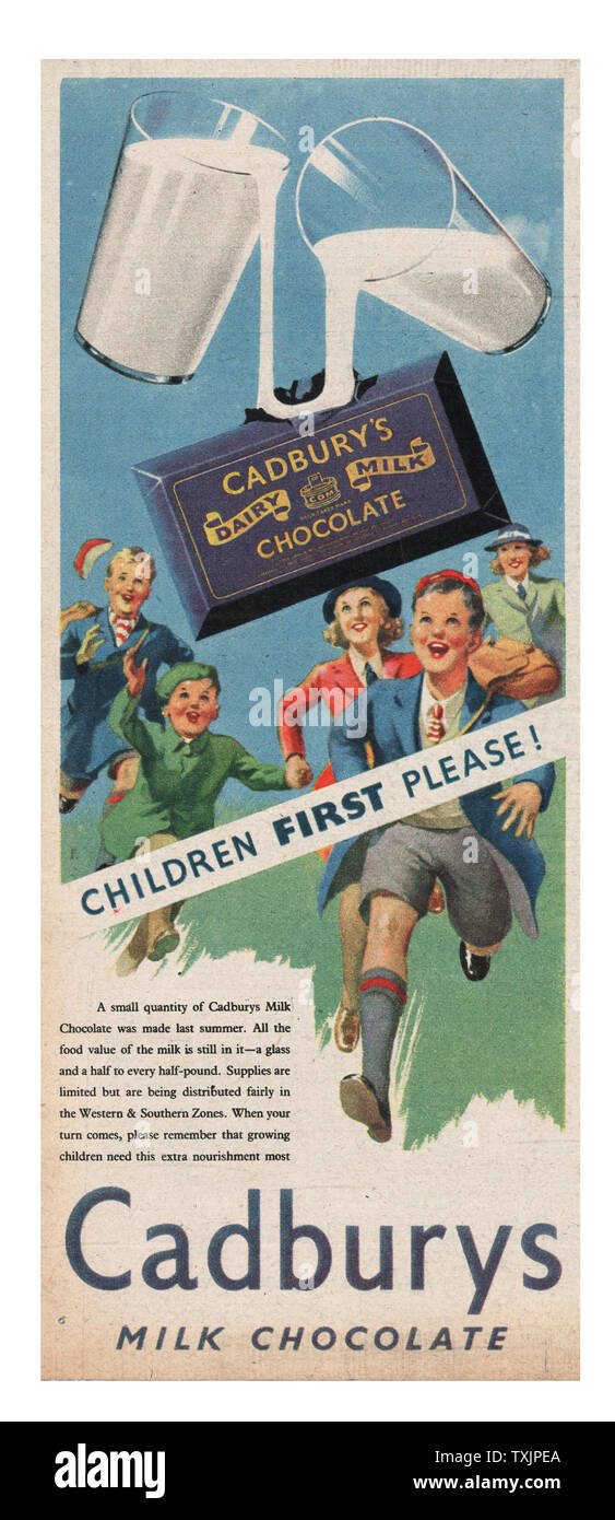 Cadburys chocolate ad hi-res stock photography and images - Alamy