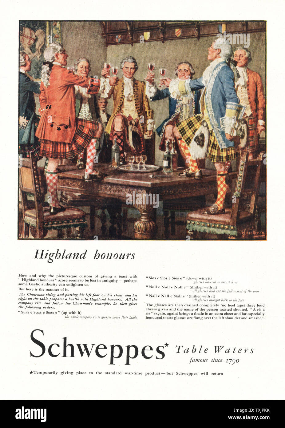 Schweppes ad hi-res stock photography and images - Alamy