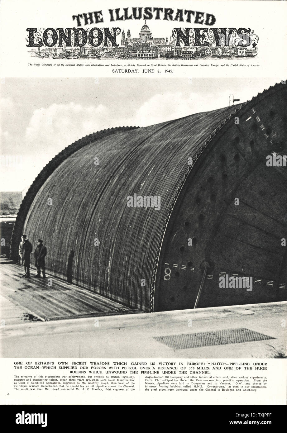 Operation pluto ww2 hi-res stock photography and images - Alamy