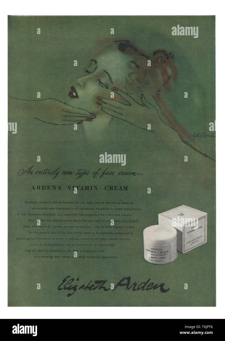 Elizabeth arden advert hi-res stock photography and images - Alamy