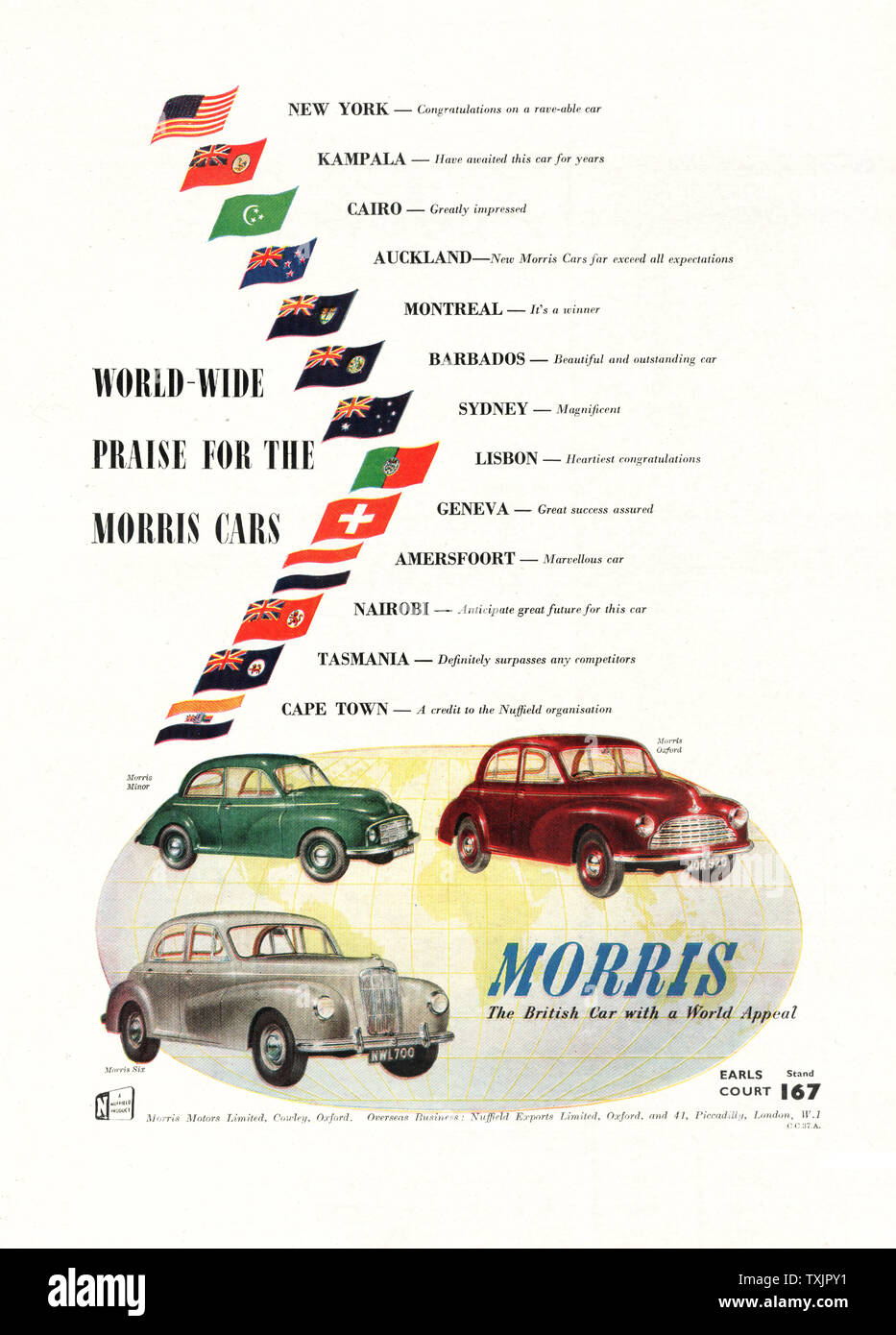 1949 car advert hi-res stock photography and images - Alamy