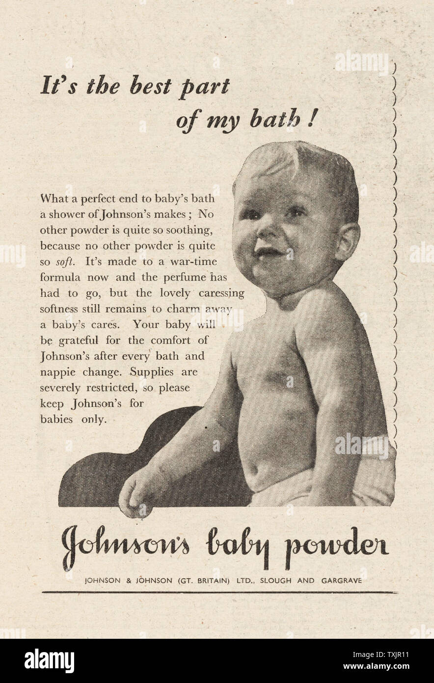 Johnsons Baby High Resolution Stock Photography and Images - Alamy