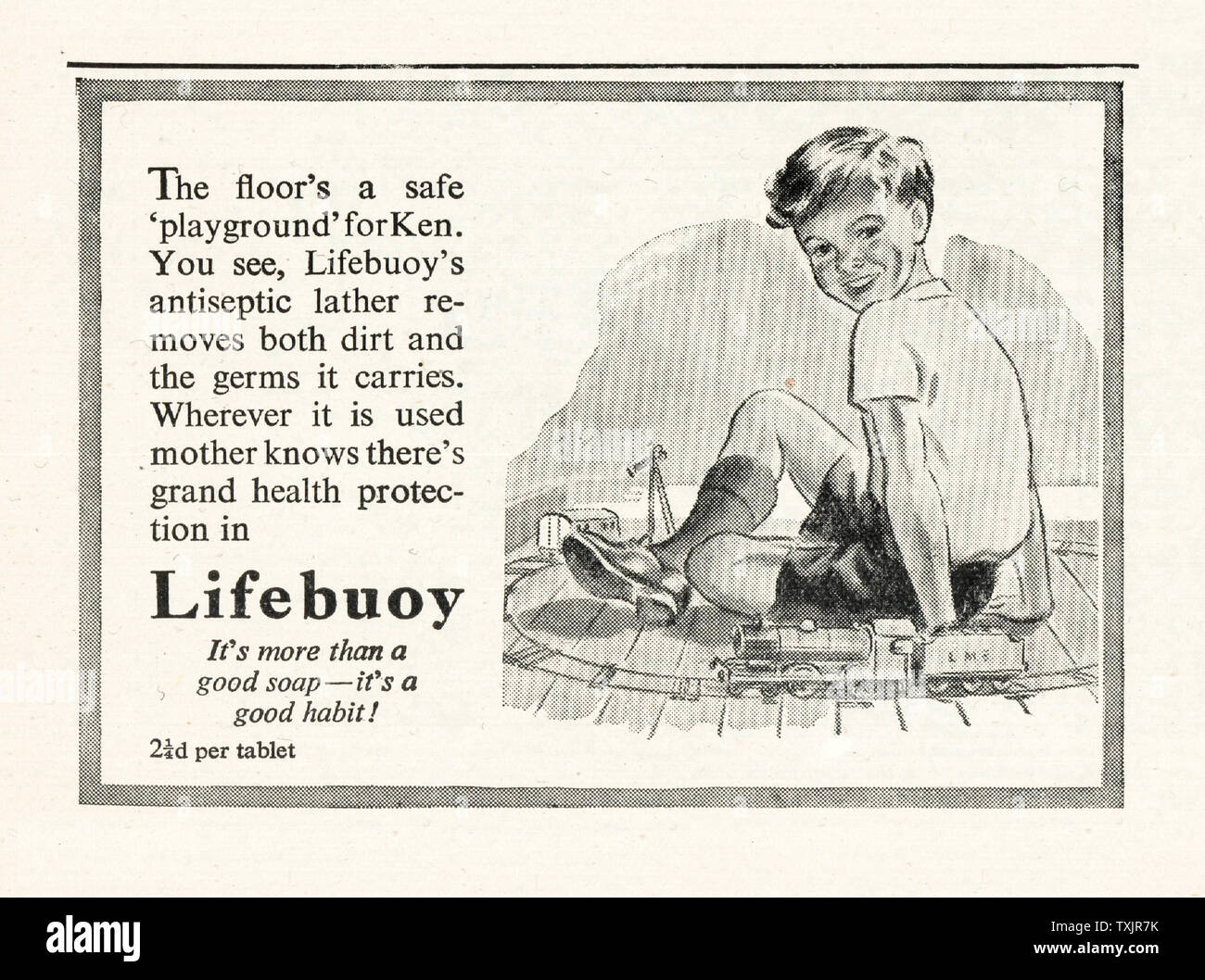 Lifebuoy soap advert hi-res stock photography and images - Alamy