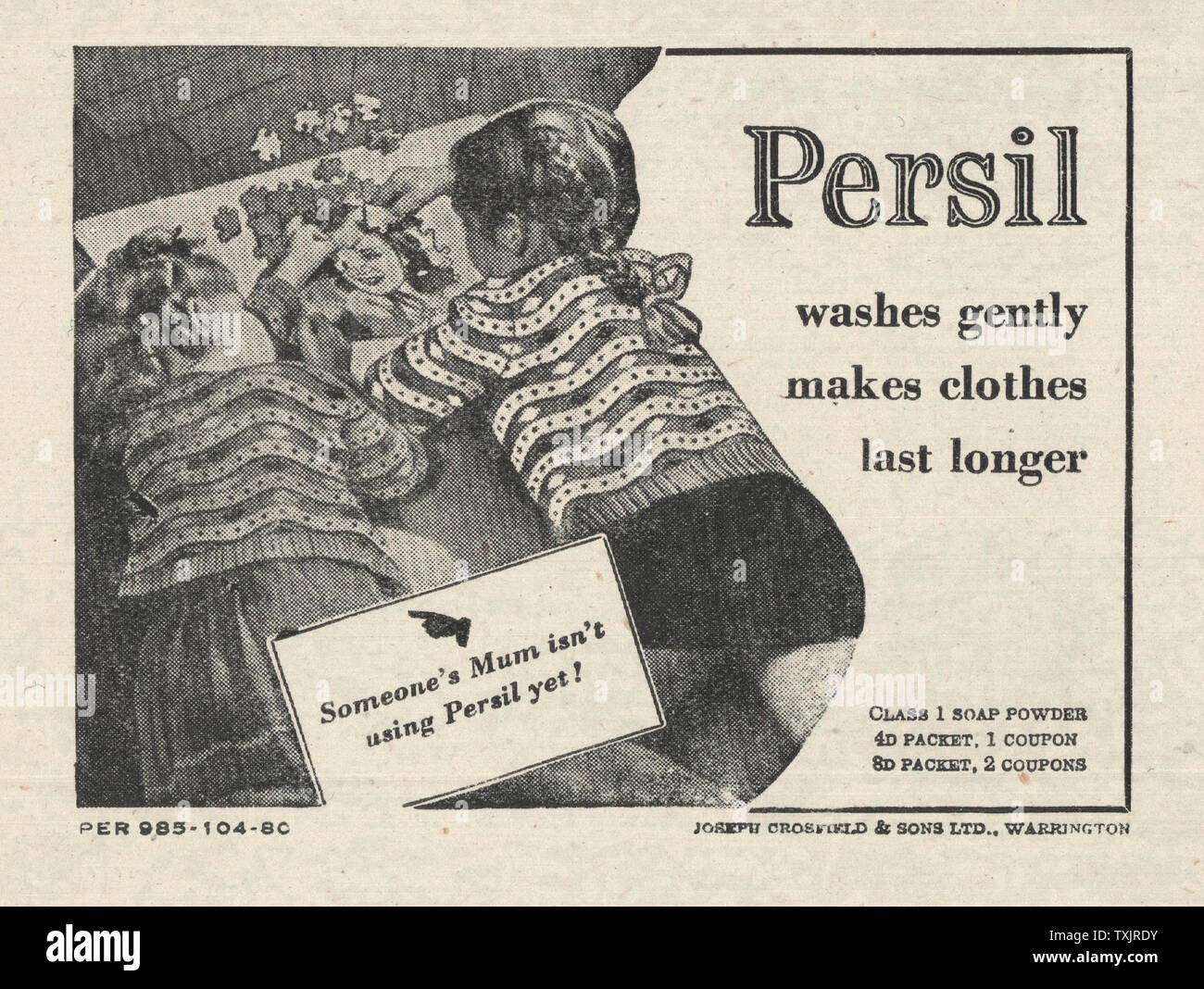 Persil advert hi-res stock photography and images - Alamy