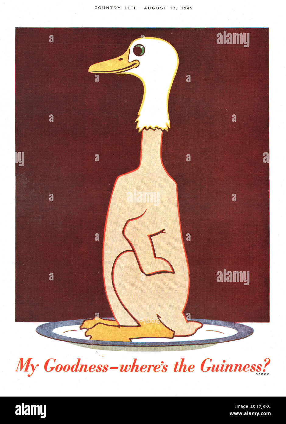 Guinness beer ad Cut Out Stock Images & Pictures - Alamy
