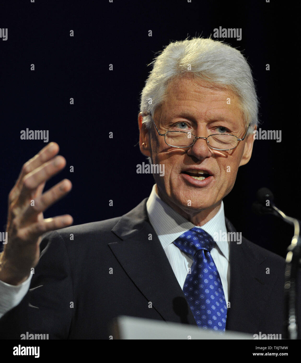 Former U.S. President Bill Clinton speaks at the Clinton Global ...