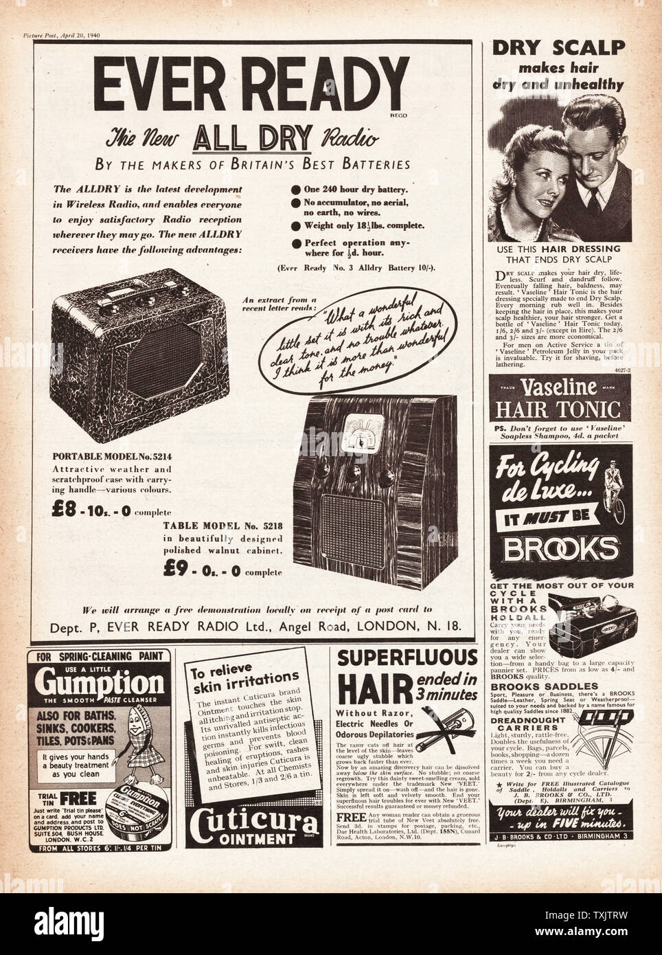 Ever ready advertisement hi-res stock photography and images - Alamy