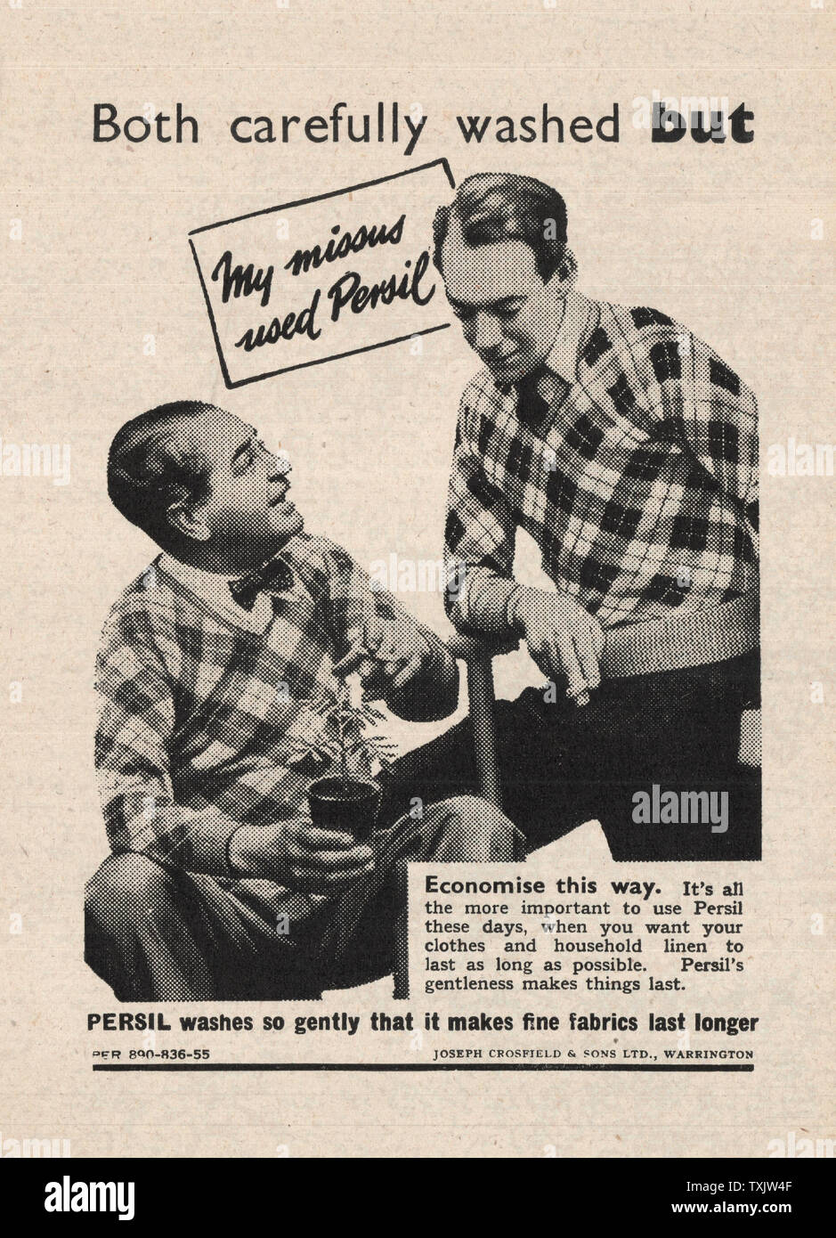 Persil advert hi-res stock photography and images - Alamy