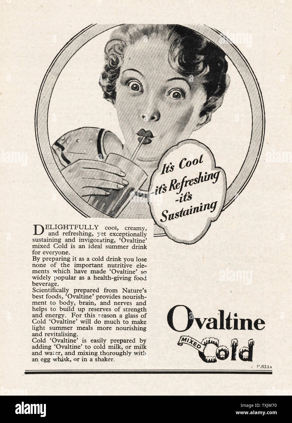 Advert for cold drinks hi-res stock photography and images - Alamy