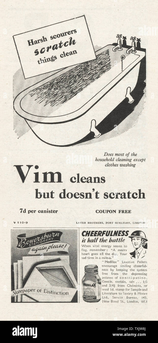 Vim cleaning powder hi-res stock photography and images - Alamy