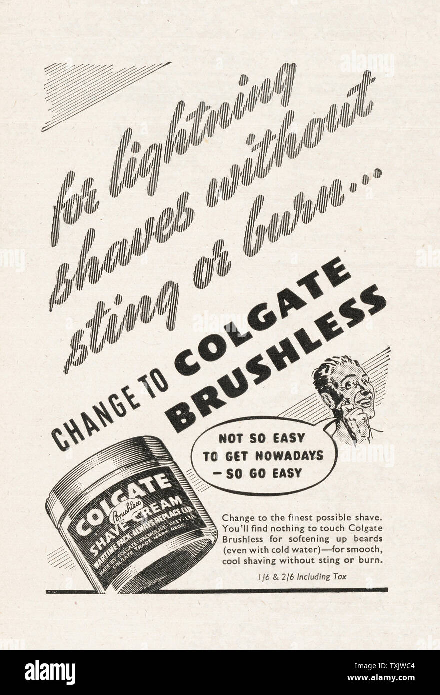 Colgate ad hi-res stock photography and images - Alamy