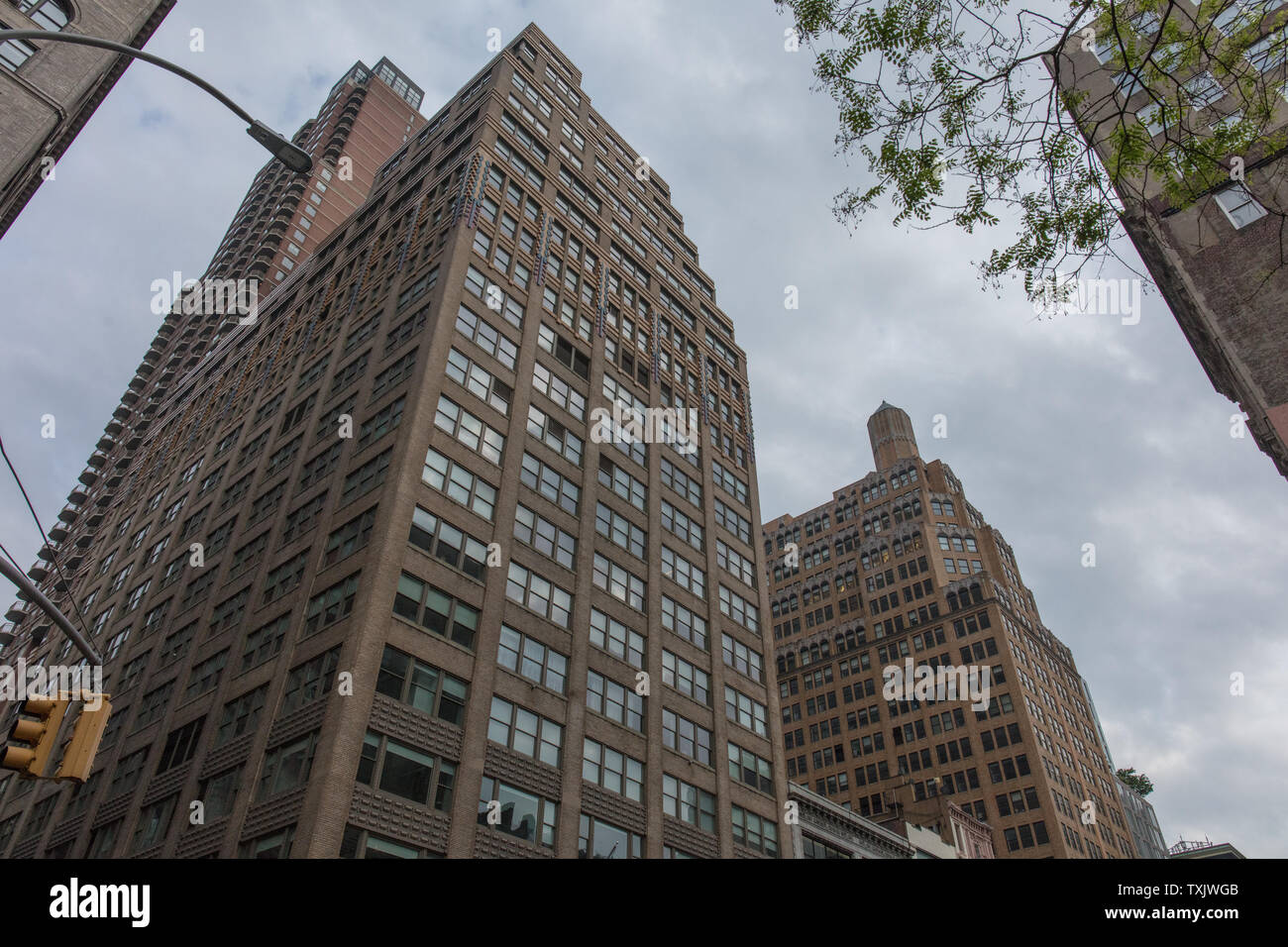 City sky no one finance modern high rise building shelter reflection hi ...