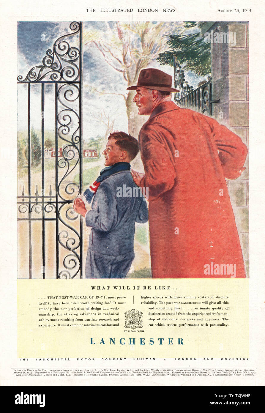 Lanchester car hi-res stock photography and images - Alamy