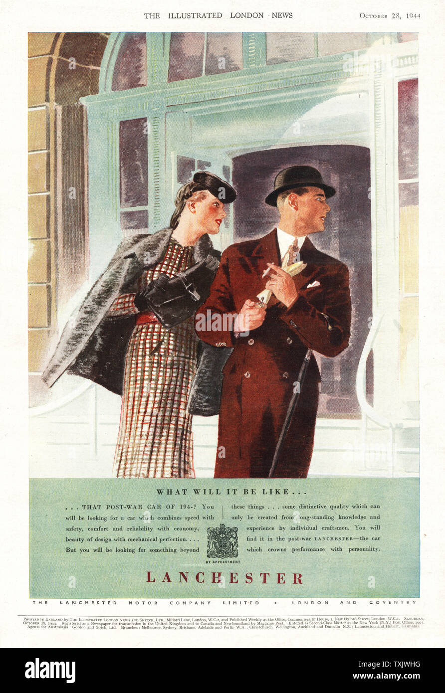 Lanchester motor company hi-res stock photography and images - Alamy