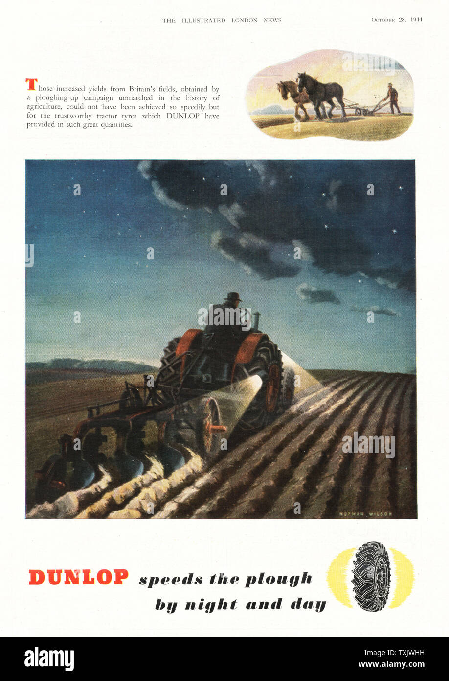 Farming advert hi-res stock photography and images - Alamy